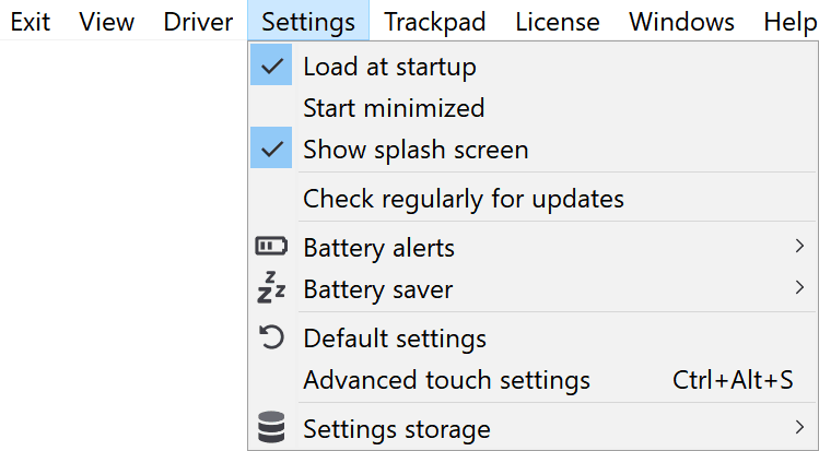 Settings - Magic Utilities