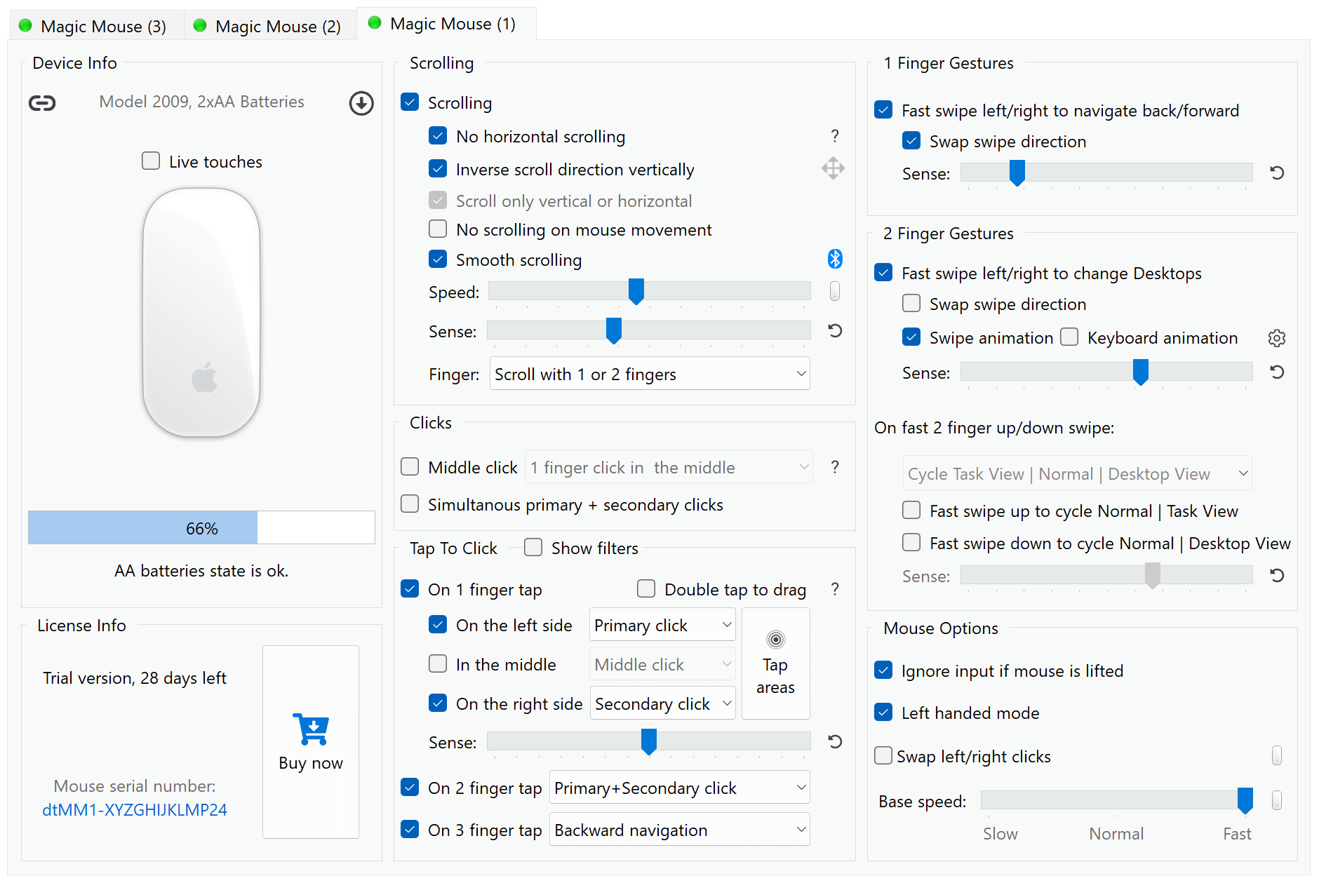 Magic Mouse Windows scrolling fix with Bluetooth driver - Magic Utilities
