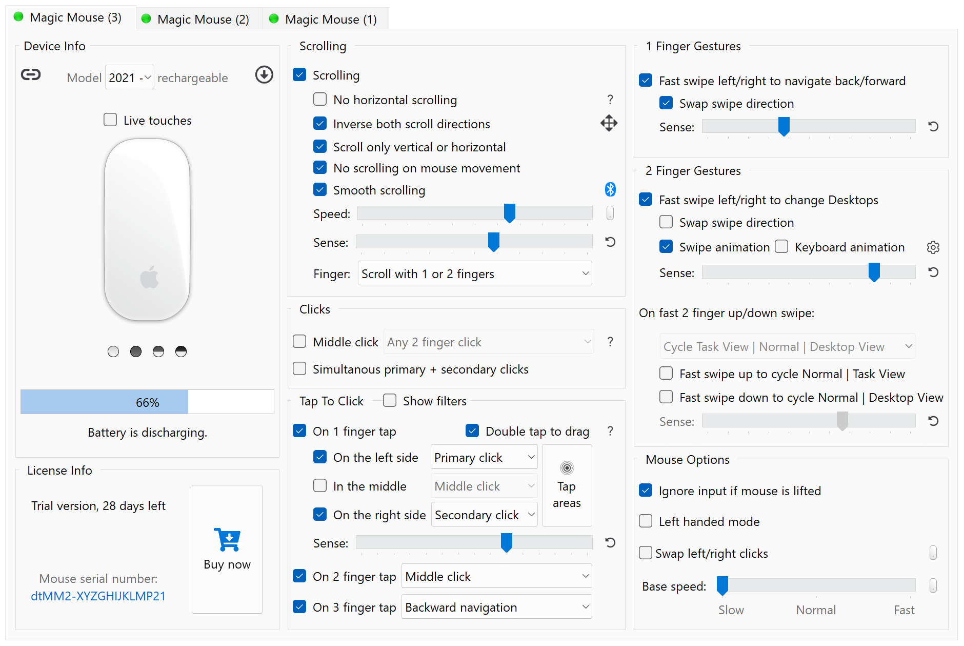Magic Mouse Windows scrolling fix with Bluetooth driver - Magic Utilities