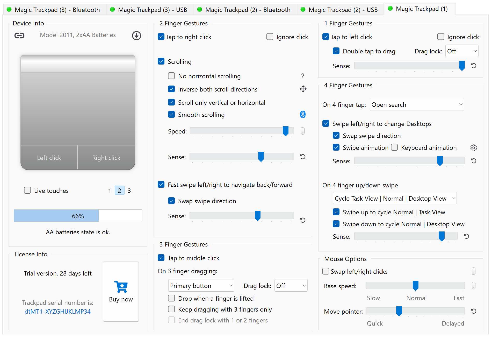 Magic Trackpad Windows driver scroll and navigation features - Magic ...