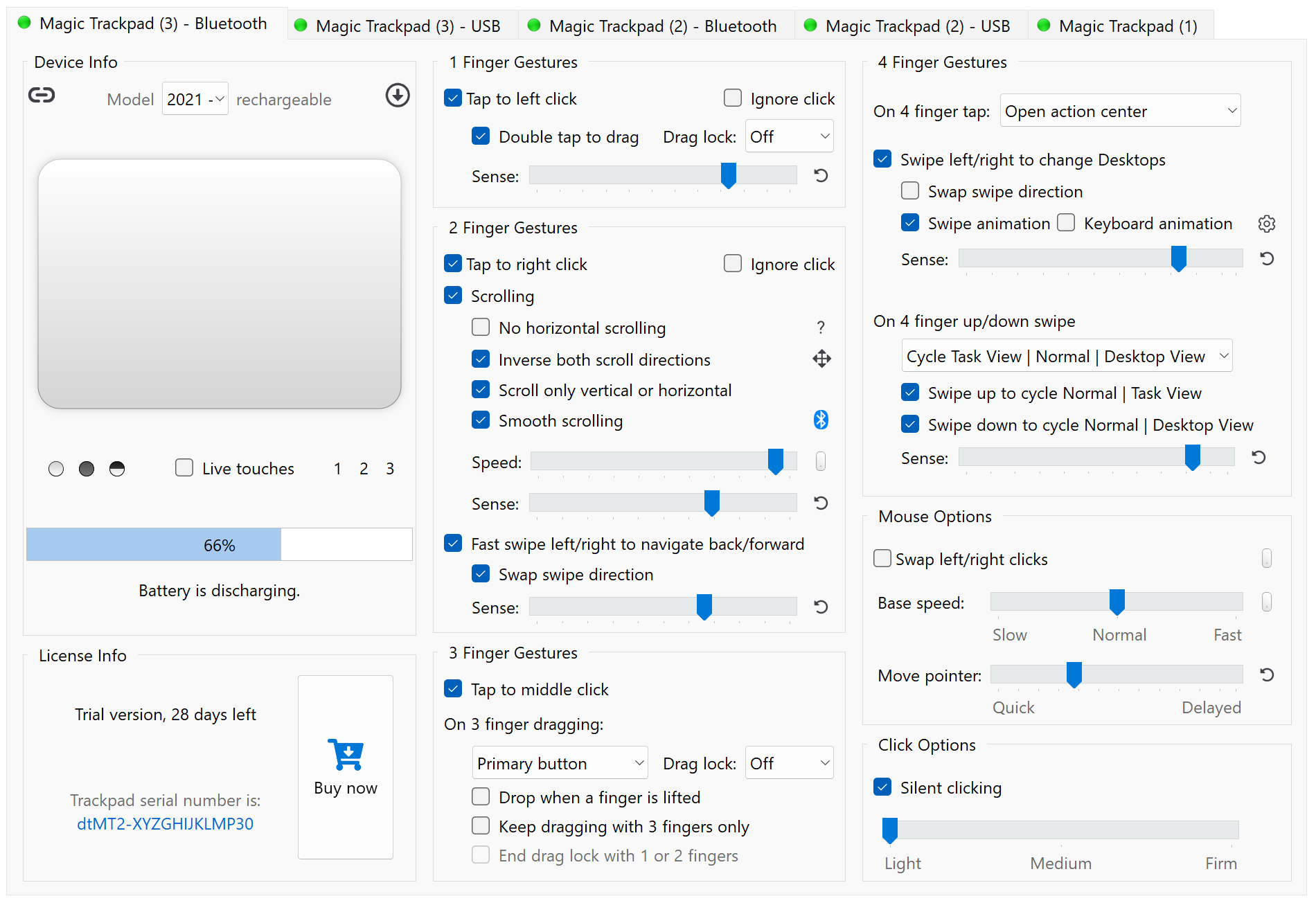 Magic Trackpad Windows driver scroll and navigation features - Magic ...
